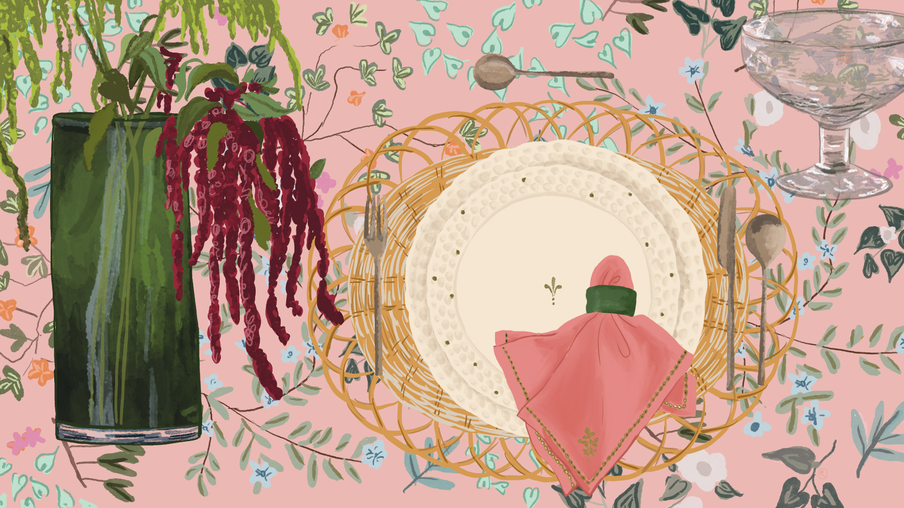 Souk | Set the table: Floral edition